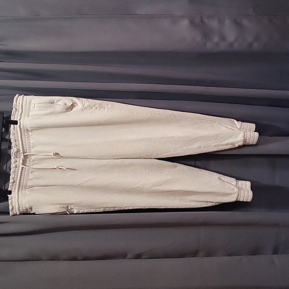 FLX | Pants & Jumpsuits | Flx Womens Cream Color Stretch Joggers Xl ...